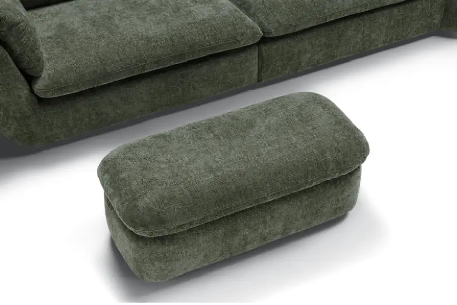 Aurelo Ground Footstool - Luxury Sofa