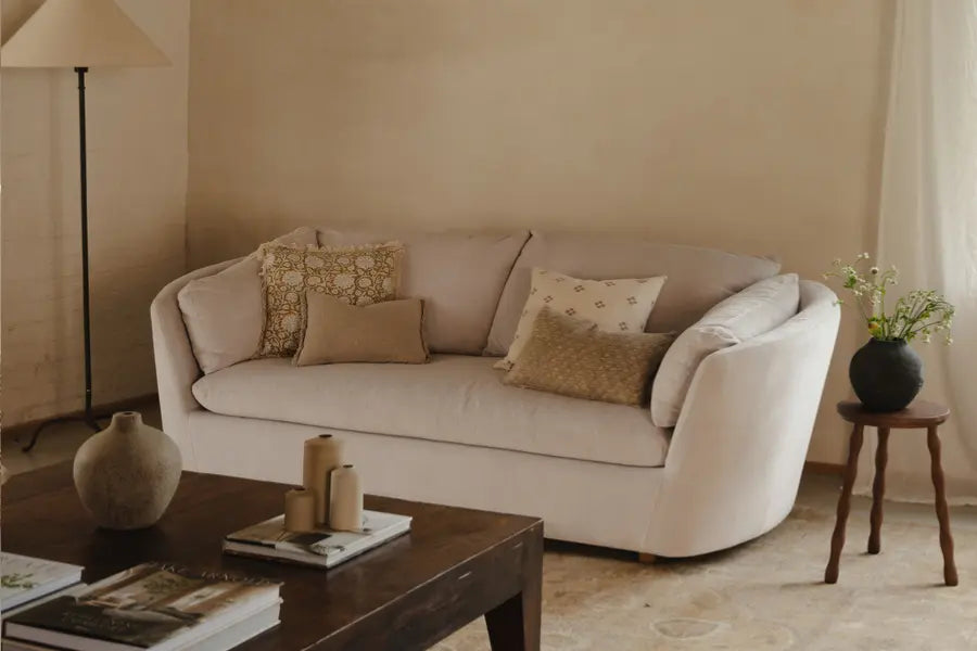 Aurelo Ground 2 Seater Sofa - Luxury Sofa